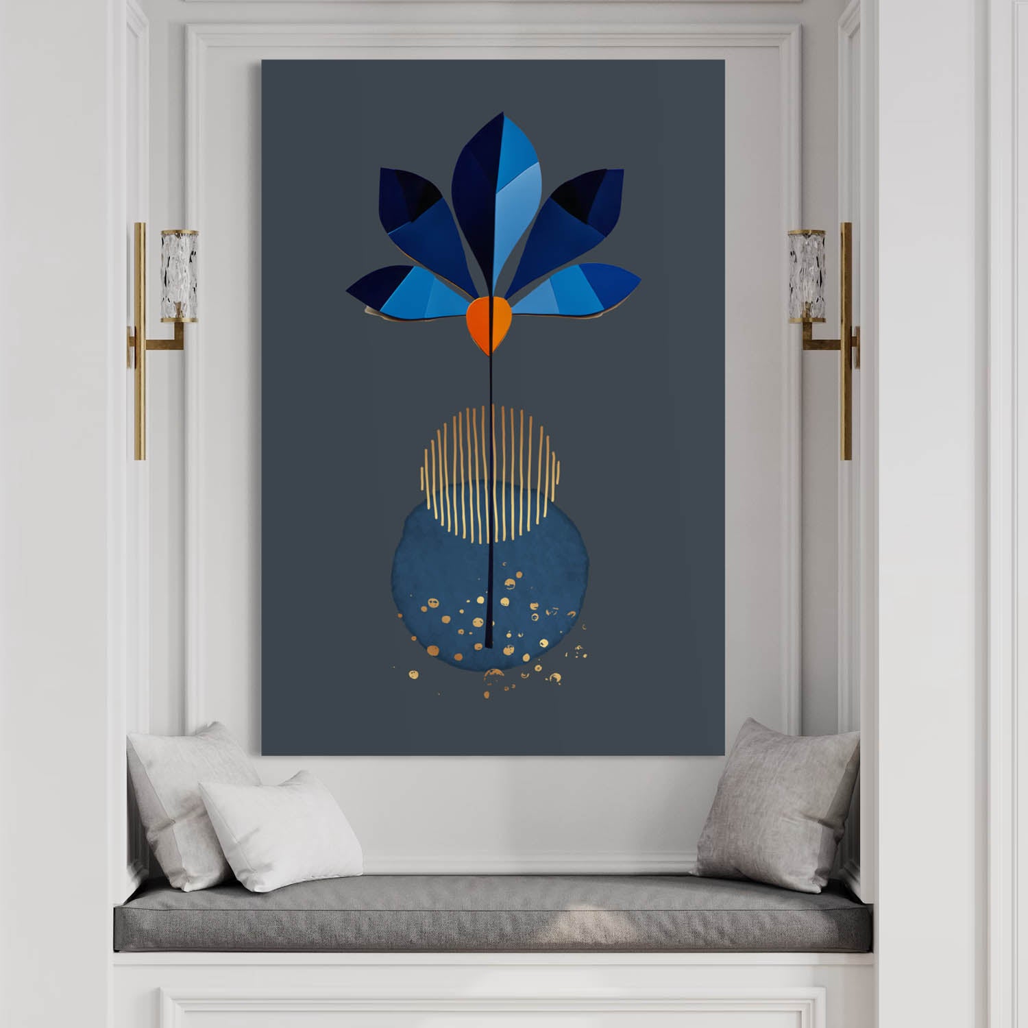 Minimalist Botanical Art, Home Décor Wall Art, Office Art Décor ...